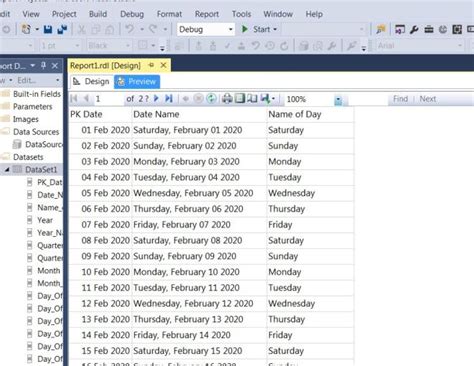 Ssrs Repeat Header Rows Across The Top Jim Salaseks Sql Server Blog