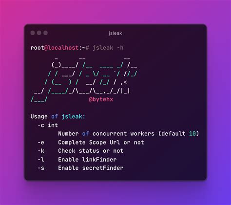 Github Byt Hx Jsleak Jsleak Is A Tool To Find Secret Paths Or Links In The Source Code