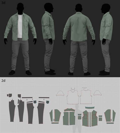 Clothing Study Dilber Singh Marvelous Designer Comic Books