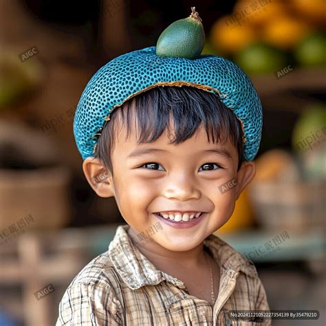 Ai创作图少数民族小孩 小儿卖水果 景颇族男孩 阿昌族男孩 保安族男孩 德昂族男孩 拉祜族男孩 瓜皮小帽 基诺族男孩 戴草帽的小农民 缅甸少年 毛南族男孩 小朋友手拿水果 戴帽小男孩 小男孩
