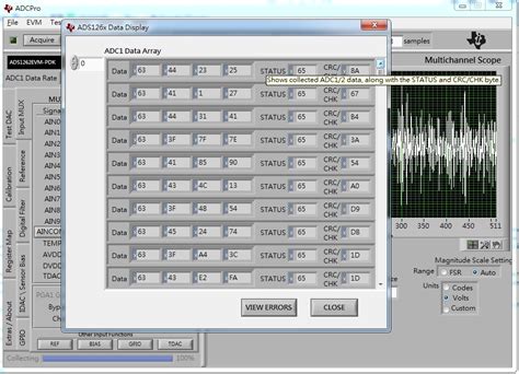 ADS EVM PGARAIL FAULT With ADCPro Data Converters Forum Data Converters TI E E Support