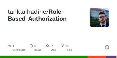 github tariktalhadinc role based authorization