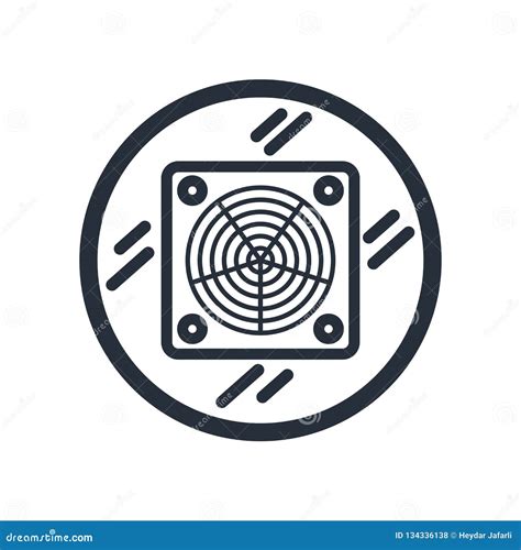 Asic Miner Icon Vector Sign And Symbol Isolated On White Background Asic Miner Logo Concept