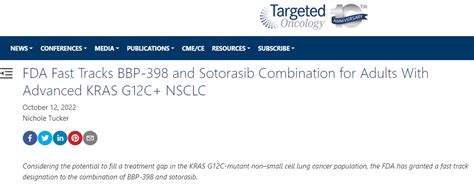 News In Proteomics Research New Fda Fast Tracked Combinatorial Therapy