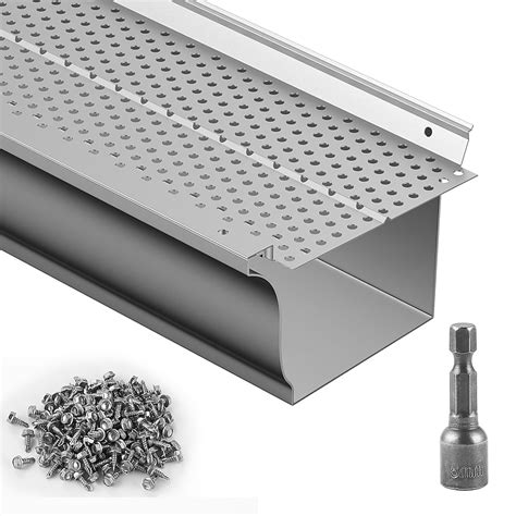 Vevor Gutter Guard 1 Silver Canopy Replacement Top Tggblycy55213hlimv0