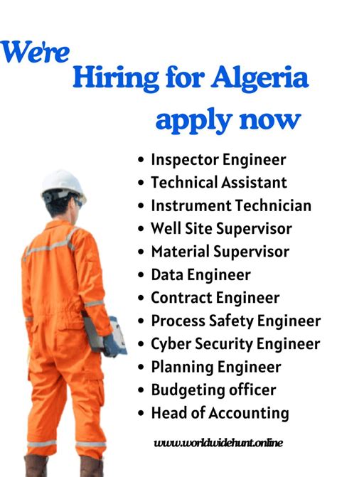 Oilandgas Rotation Jobs On Linkedin Hiring For Algeria Apply Now Inspector Engineer Technical