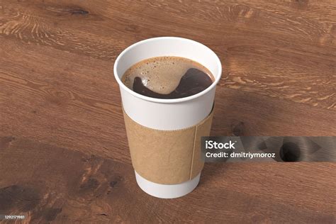 화이트는 나무 배경에 홀더와 커피 종이 컵 모의를 빼앗아 종이 커피잔에 대한 스톡 사진 및 기타 이미지 종이 커피잔 공란