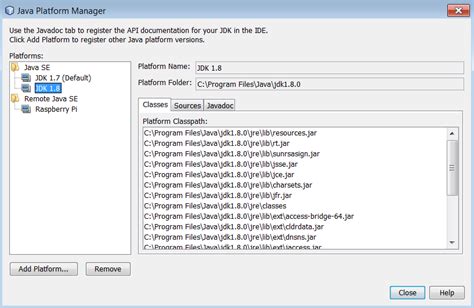 Overview Of JDK Support In NetBeans IDE