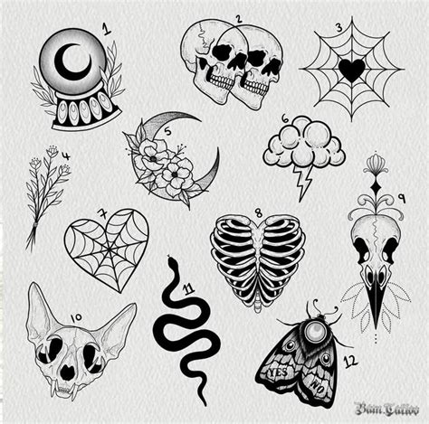 Gothic Small Tattoos