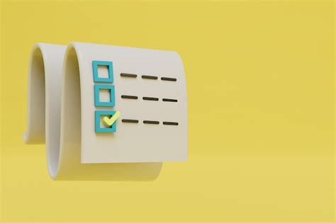 Premium Photo Write Tasks To A Worksheet A Task Sheet On A Yellow Background Copy Paste Copy