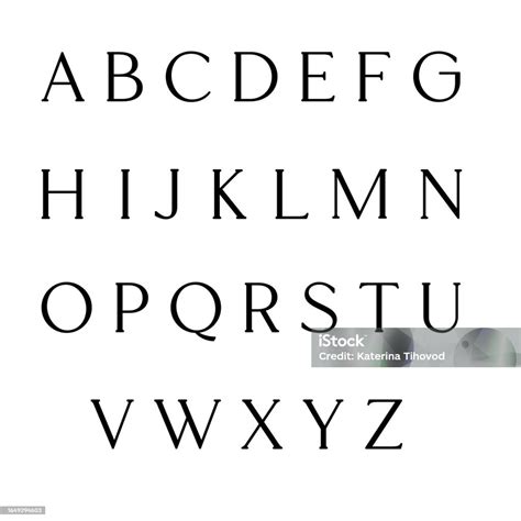 Abcd Last Black And White Stock Illustration Download Image Now