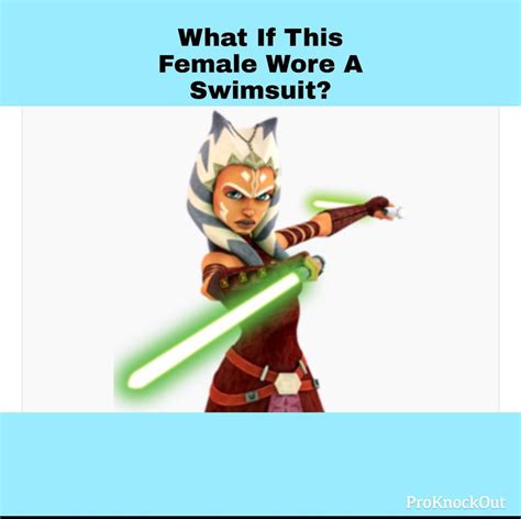 What If Ahsoka Wore A Swimsuit By Daceo777 On Deviantart