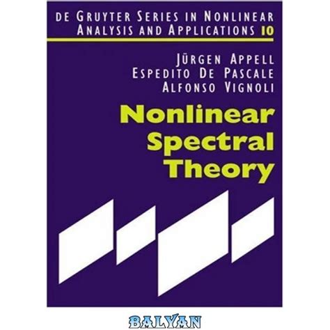 خرید و قیمت دانلود کتاب Nonlinear Spectral Theory ترب