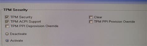 Managing Windows Encryption Enable Or Clear TPM Knowledgebase Security Encryption OIT