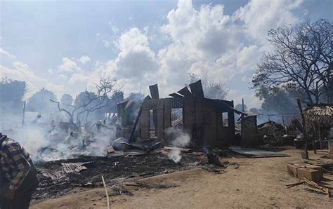 ဆားလင်းကြီးနှင့် ပုလဲမြို့နယ်တွင် စစ်ကောင်စီတပ် တိုက်ခိုက်ခံရပြီး လေကြောင်းက ပစ်ခတ်