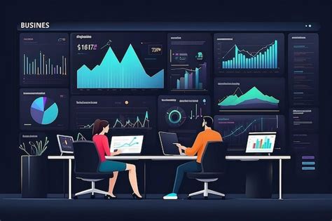 Premium Photo Flat Vector Design Statistical And Data Analysis For