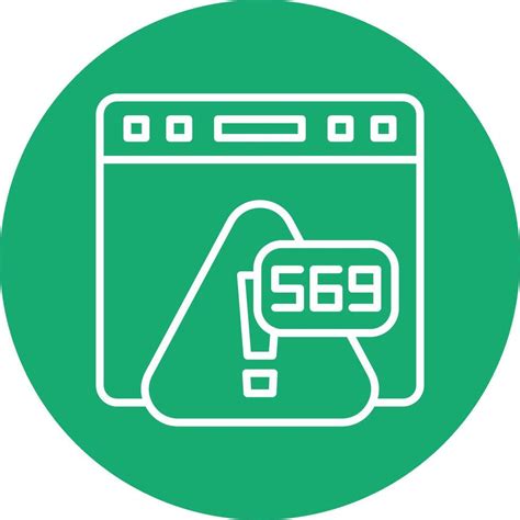 Error 569 Invalid Api Key Error Line Multi Circle 69603024 Vector Art