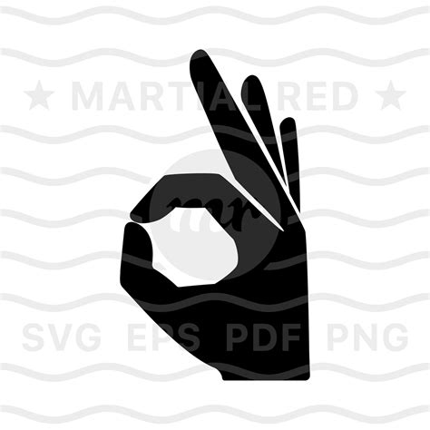 Okay Hand Sign Svg Ok Sign Svg Ring Hand Gesture Svg All Correct Svg