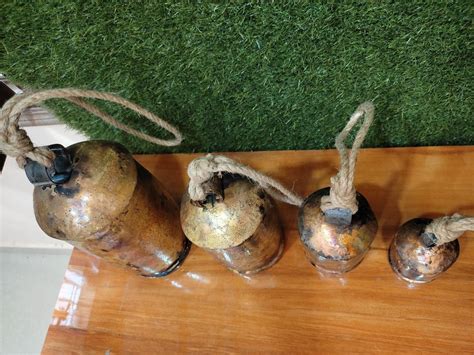 Brass Golden Dome Top Tin Bell For Decoration At Rs 699piece In Behat