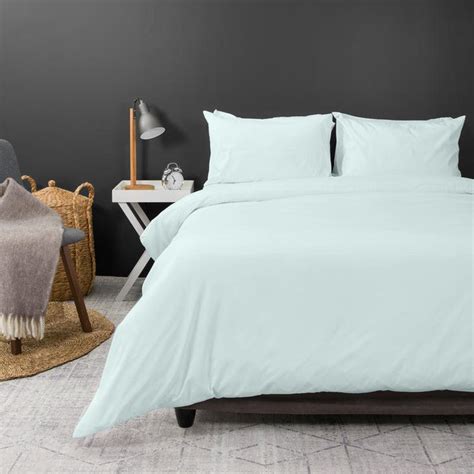 Nest Soft Touch Duvet Cover Set Duck Egg