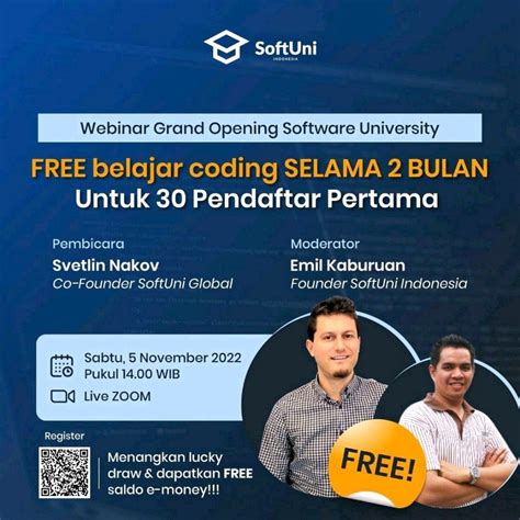 Webinar Training Seminar Workshop Teknik On Linkedin Programmer Javaprogrammer