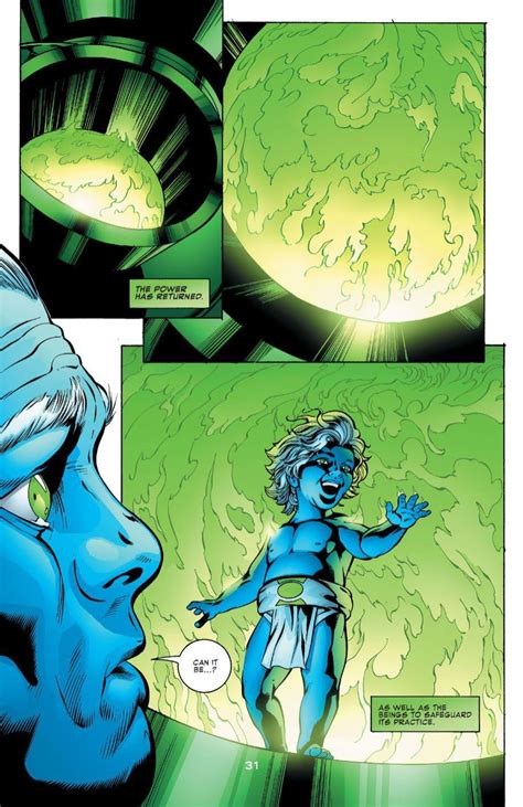 Kyle Rayner Gives Up His Ion Powers To Restore The Guardians Of The Universe Green Lantern