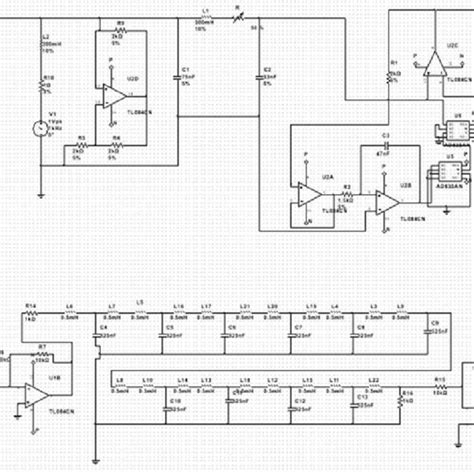 schematic circuit of fifth order non autonomous time delayed memristor