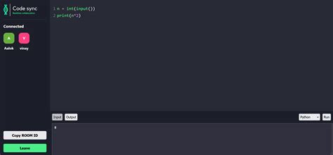 Github Tanwaraalokcode Sync Realtime Collaboration Code Editor With