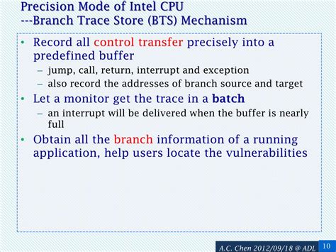 ppt cfimon detecting violation of control flow integrity using