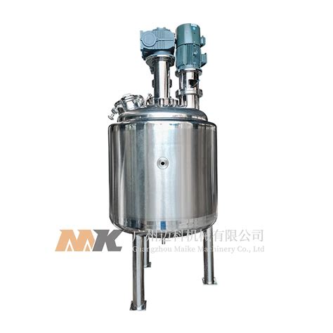 Maike 850l Stainless Steel Emulsification Reactor Agitator Chemical Reactor Reactor And