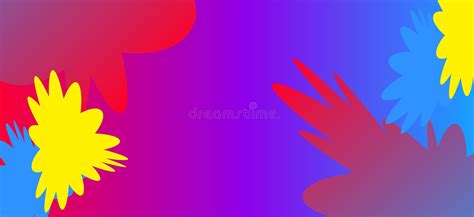 Abstract Background Colorful Greeting Card Design Geometric Shape Banner And Web Template