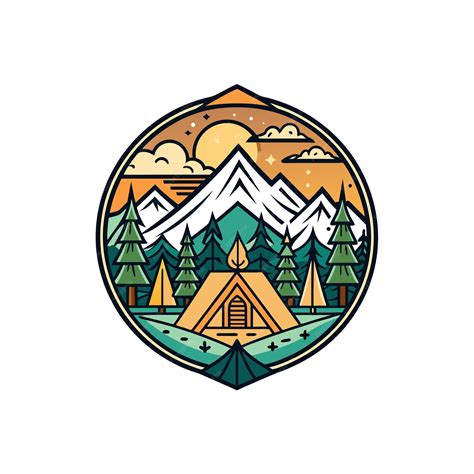 Premium Vector Camping Logo Design Vector