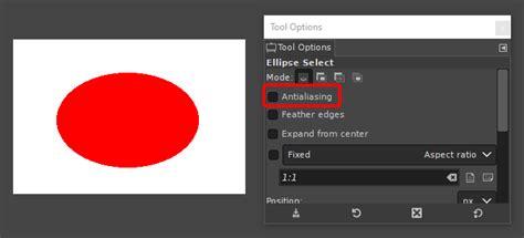 How To Draw An Ellipse In Gimp With Absolutely No Boundary Graphic Design Stack Exchange