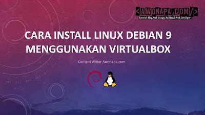 Tutorial Konfigurasi Debian Awonapa Website Dan Blogging