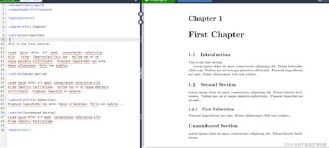 Latex使用教程 Csdn博客 Latex使用教程 Csdn博客