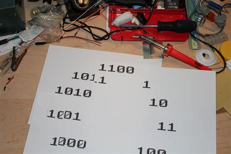 Analog Binary Clock 6 Steps Instructables