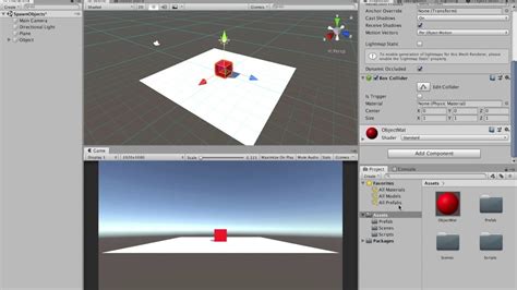 Unity D How To Spawn Objects On The Plane Instantiate Destroy And Timer YouTube