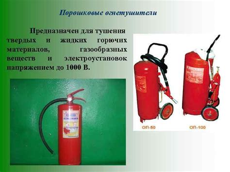 Какие огнетушители используют для тушения электроустановок и ...