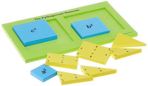 Amazon Com Didax Educational Resources Pythagorean Theorem Tile Set H X L X W