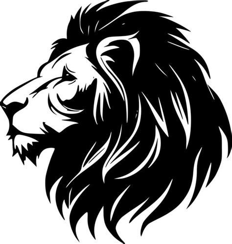 Lion Side Profile Vector Art Icons And Graphics For Free Download