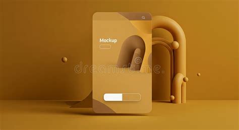 Explore This Minimalist Mobile App Interface Design Blending Abstract Shapes And Soothing