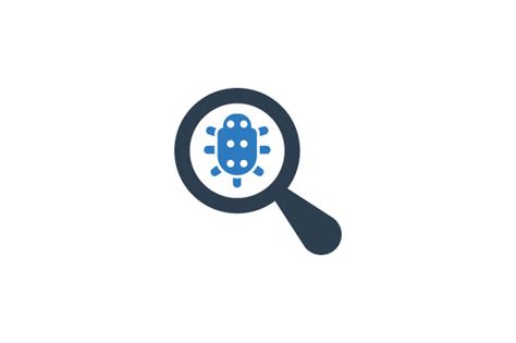 bug search icon graphic by mirazhosen10 · creative fabrica