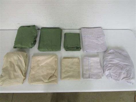 3 Sets Of Twin Size Bed Sheets Oberman Auctions