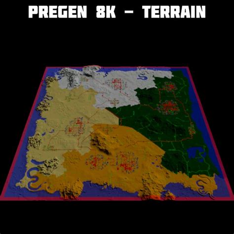 All Pregen Maps With Good To Know Locations Marked R 7daystodie