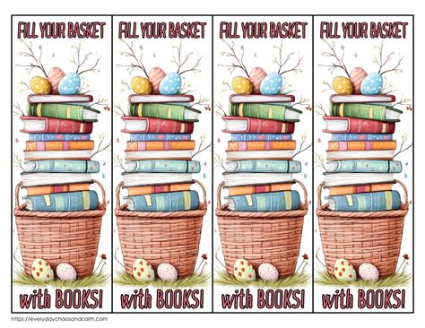 Free Printable Easter Bookmarks