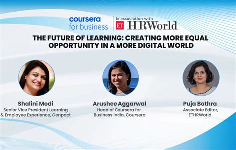 Thought Leadership Conversation On The Future Of Learning With Shalini Modi And Arushee Aggarwal