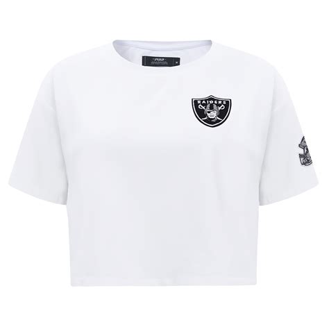 Pro Standard Nfl Las Vegas Raiders Boxy Tee Womens