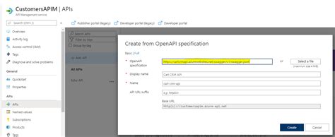 Updating Swagger In An Azure Api Management Service Carl De Souza