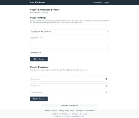 Paid To Invite Php Script By Pdwcode Codester