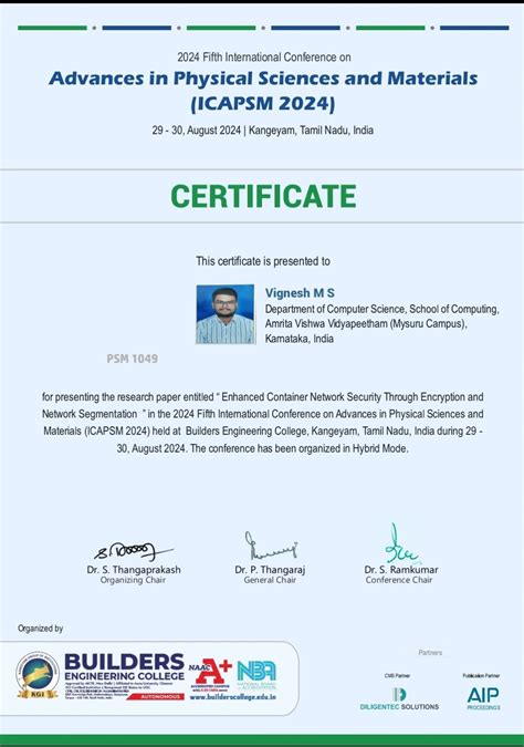 Vignesh M S On Linkedin 🌟 Excited To Share A Significant Milestone In